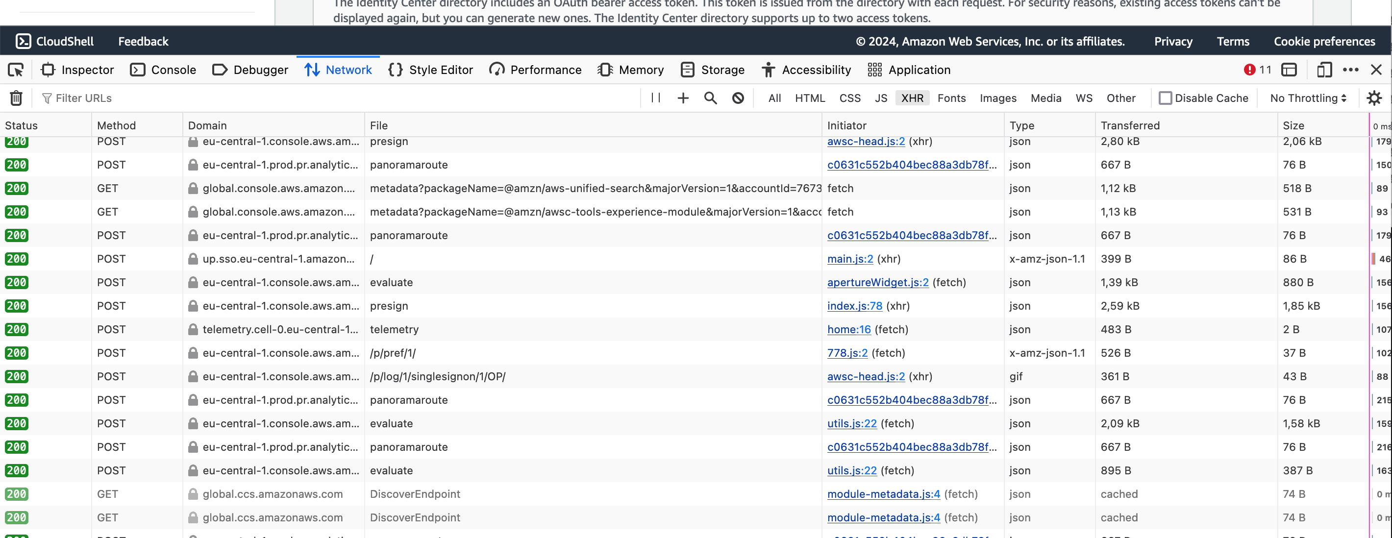 Using Undocumented Aws Apis With Python Tecracer Amazon Aws Blog